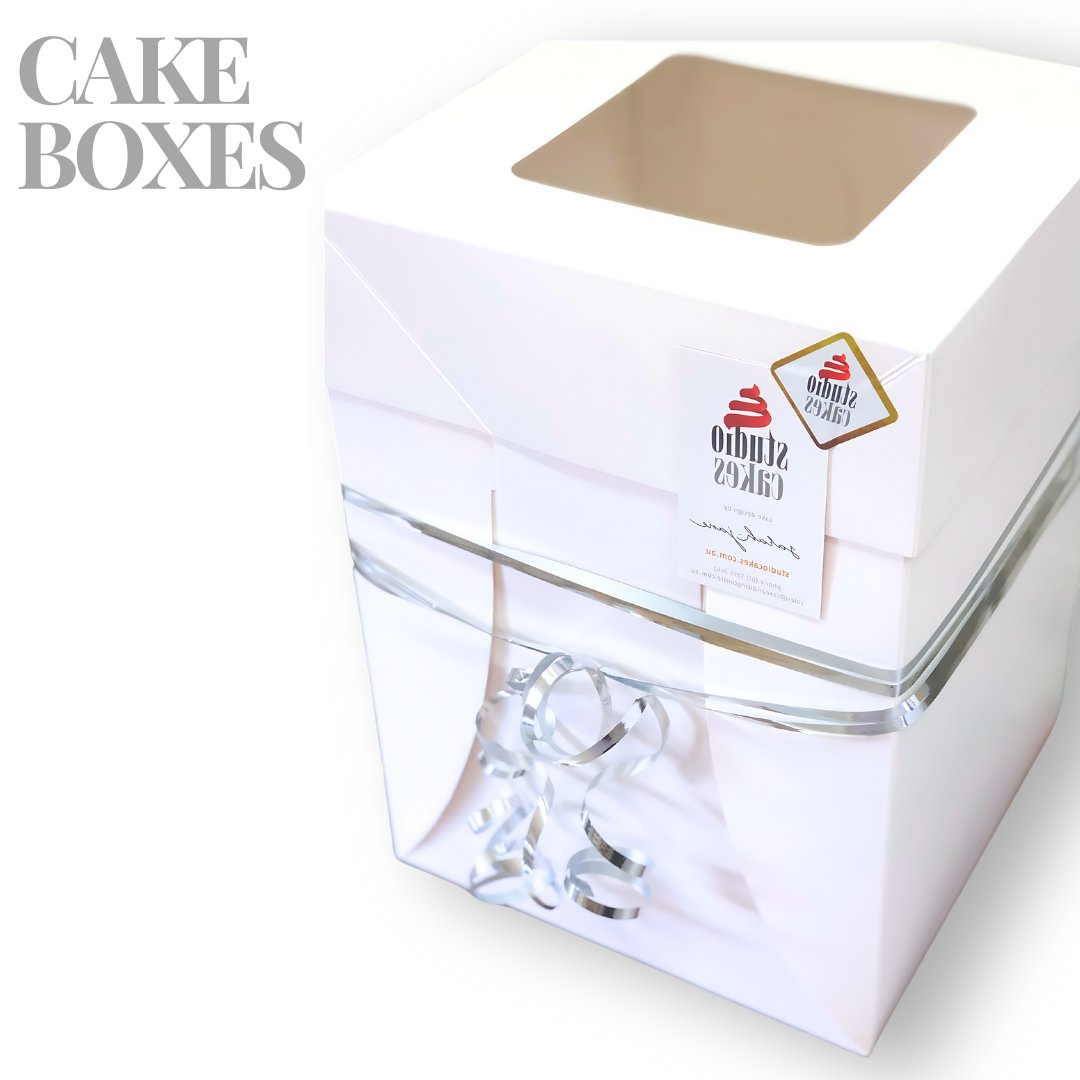 Cake Boxes – Studio Cakes