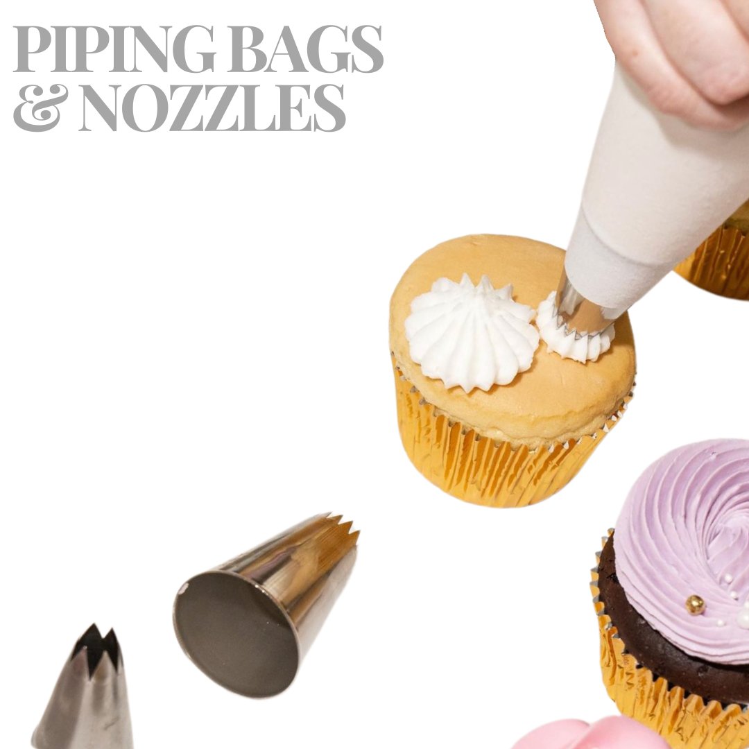 Piping Bags and Nozzles – Studio Cakes