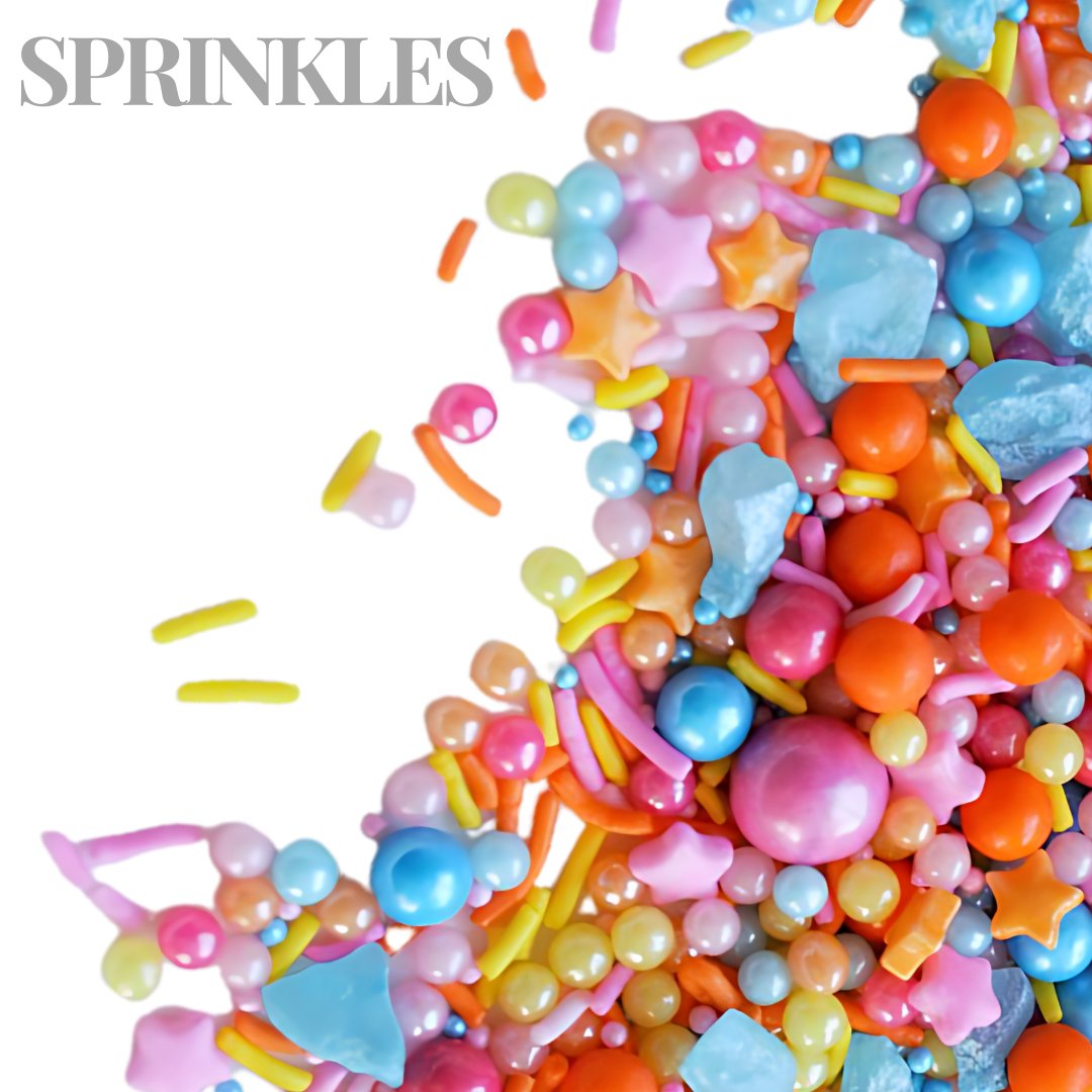 Sprinkles & Sugar Pearls – Studio Cakes