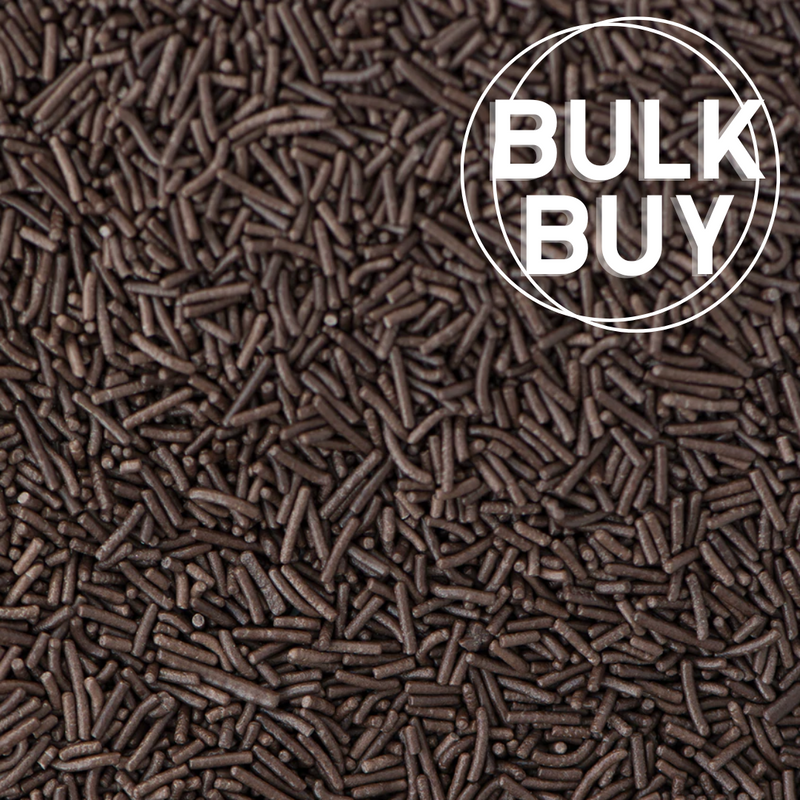 Jimmies - Chocolate Brown – Studio Cakes