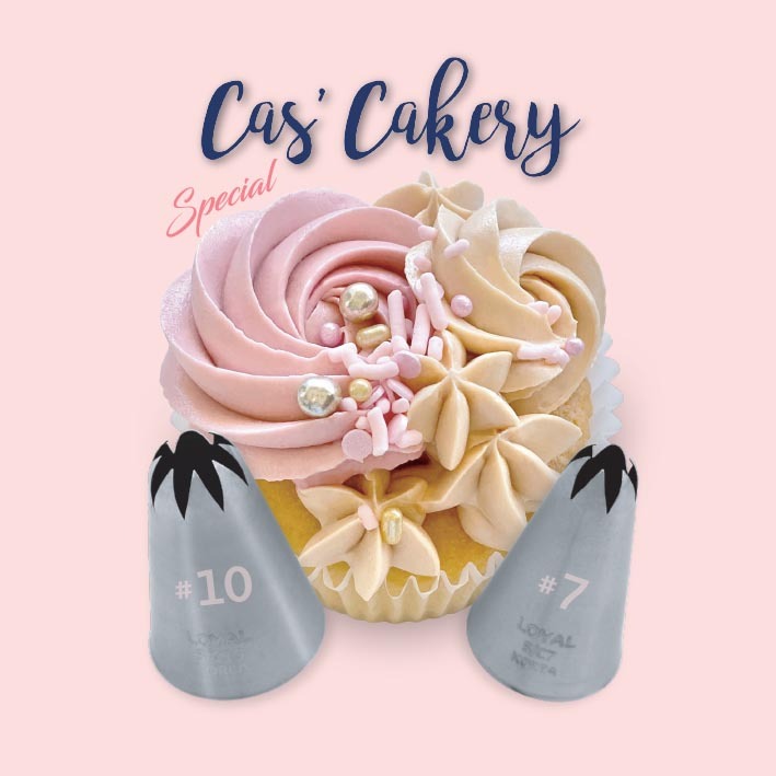 Piping Tube Set - Cas' Cakery Closed Stars – Studio Cakes