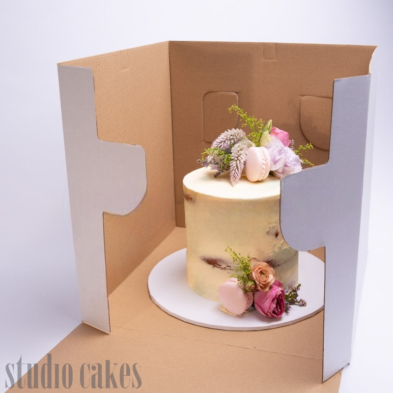 Corrugated cardboard sturdy boxes for multi-tiered wedding cakes ...