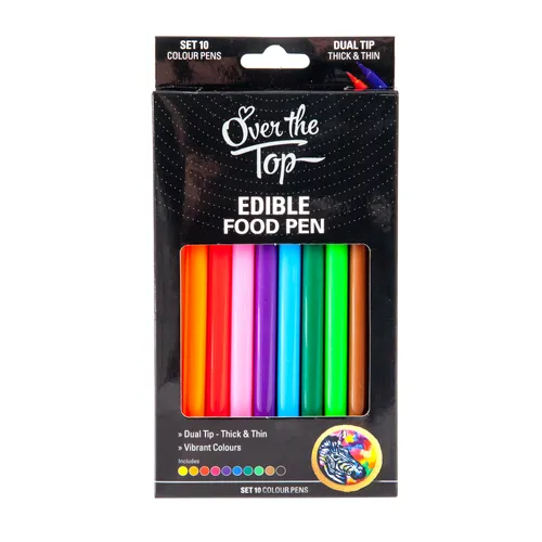 Edible Food Pens - 10 double-sided – Studio Cakes