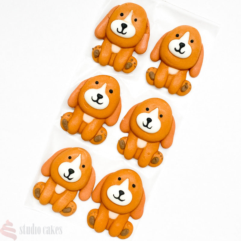 Sugar Toppers - Puppy Dogs (Pk 6) – Studio Cakes